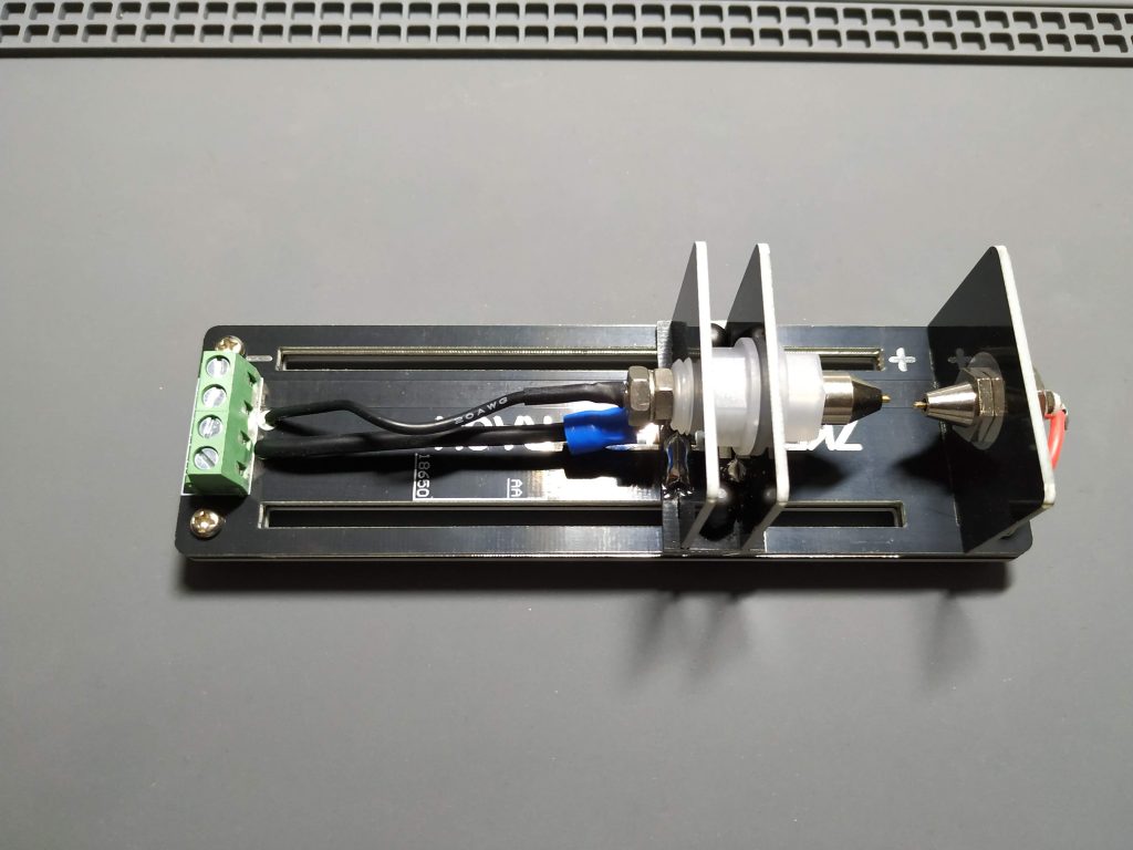 Holder for 18650 cell testing - ElectroTinker